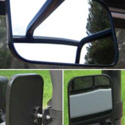 UTV Universal Side/Rearview Mirror – 1.5″ Round Tube – Seizmik