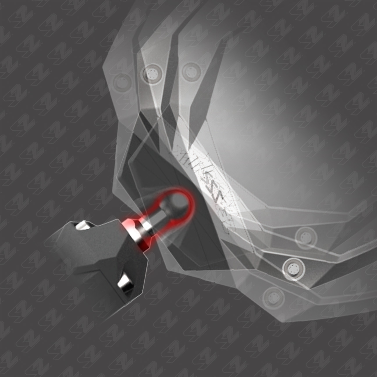 Seizmik Photon Side View Mirror with Cast Aluminum Body & Bezel – 1.75 ...